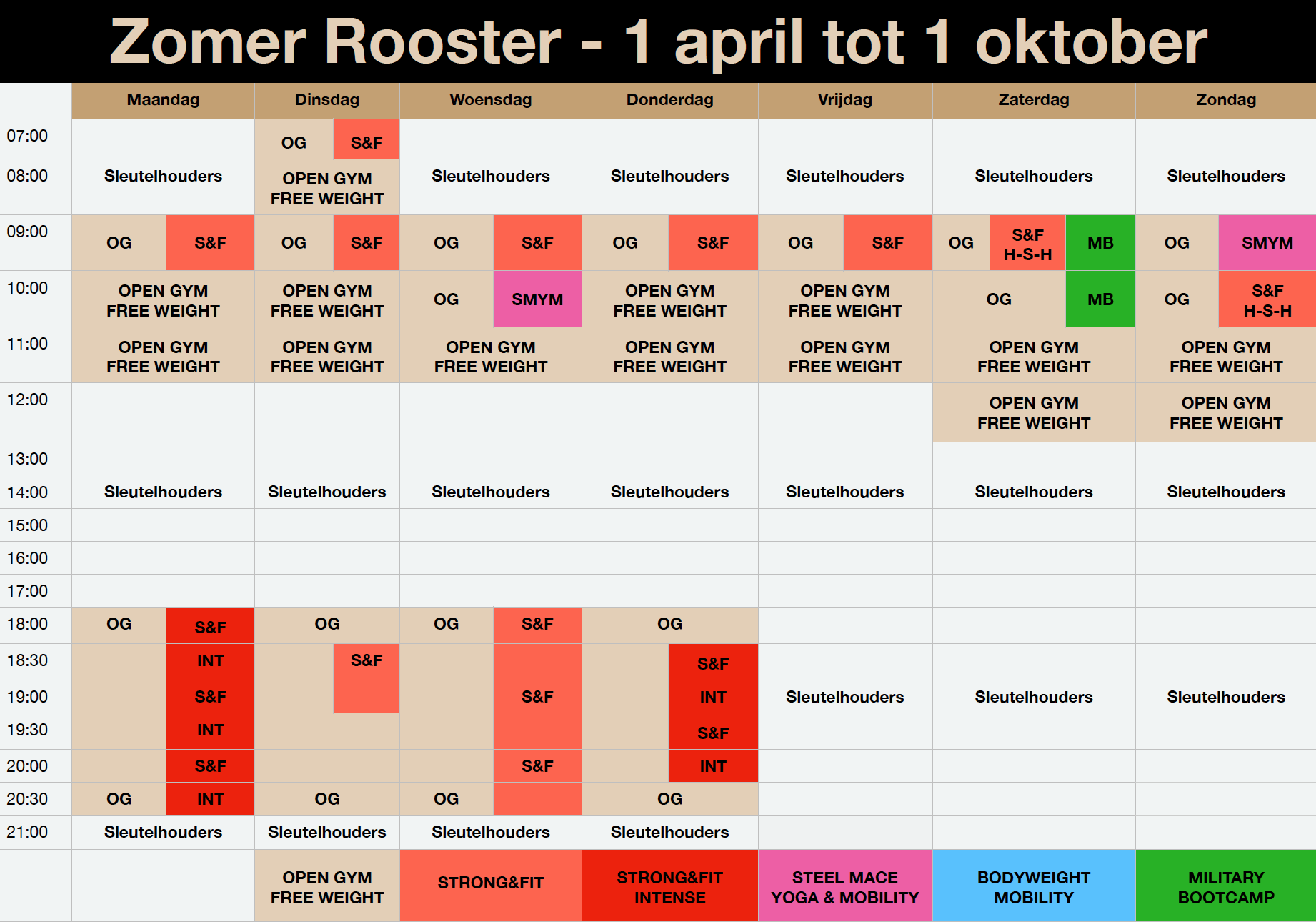 Strong&Fit Outdoor Gym - Rooster
